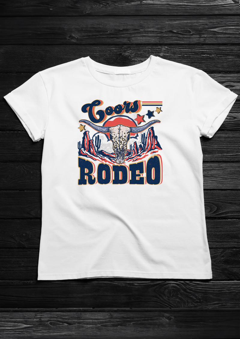 Coors Rodeo - The T-Shirt Fountain